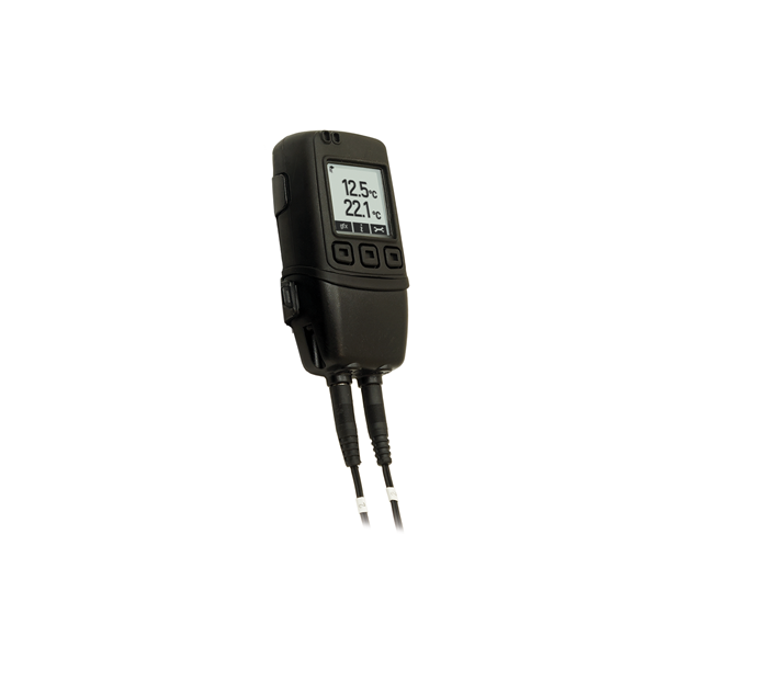 High Accuracy Dual Channel Thermistor Data Logger with Graphic Screen ...